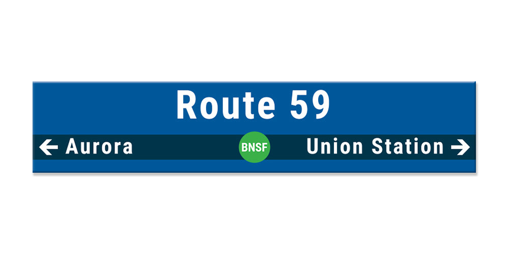 Route 59 Sign – Metra Merch