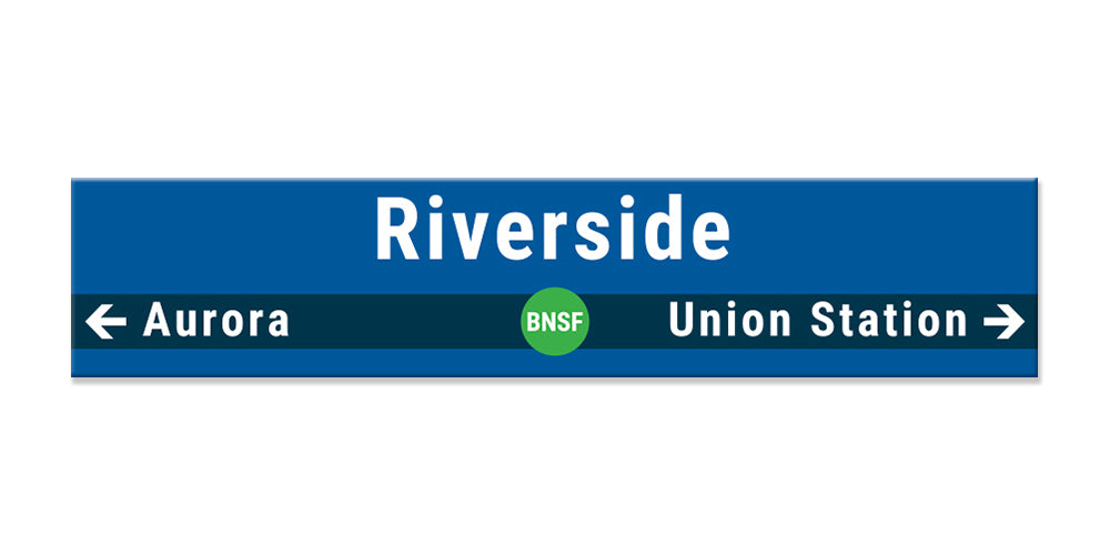 Riverside Sign – Metra Merch